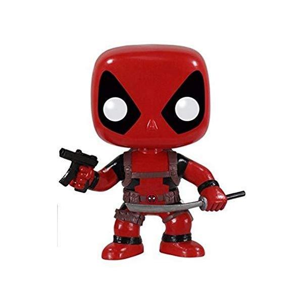ファンコ FUNKO フィギュア 人形 アメリカ直輸入 ボブルヘッド BOBBLEHEAD ポップカルチャー 3052 Funko Marvel POP! Vinyl Deadpool with Gun and Sword - Collec...