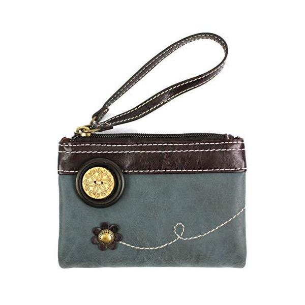 chala 財布 パッチ ウォレット チャラ ブランド かわいい 綺麗 レディース ウィメンズ 810XY1PU CHALA Double Zip Wallet - PU Leather Folding Wristlet - Indigo ...