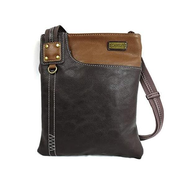 chala バッグ パッチ カバン かわいい チャラ ブランド ショルダーバッグ ボディバッグ 綺麗 レディース ウィメンズ  CHALA Swing CrossBody Phone Purse in Two Tone Colors- (B...