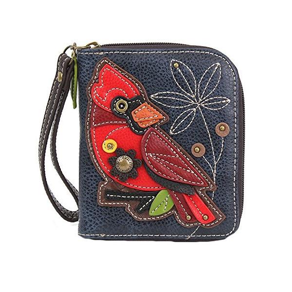 chala 財布 パッチ ウォレット チャラ ブランド かわいい 綺麗 レディース ウィメンズ  Chala Cardinal Zip-Around Wallet/Wristlet海外限定品を迅速輸入！5〜15営業日にて発送します。型番：海...