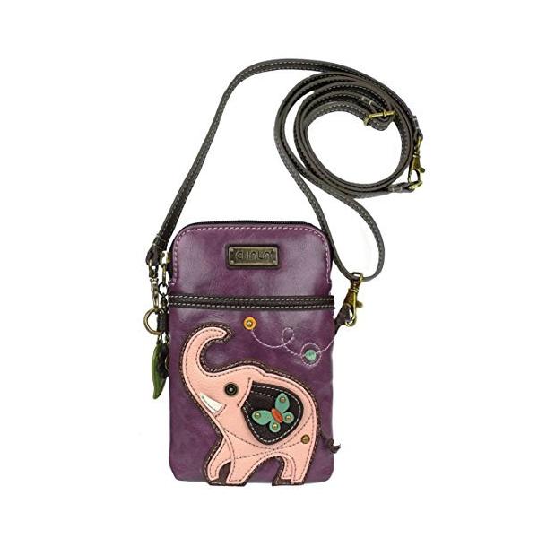 chala バッグ パッチ カバン かわいい チャラ ブランド ショルダーバッグ ボディバッグ 綺麗 レディース ウィメンズ  Chala Group Elephant Cellphone Crossbody Handbag - Conve...