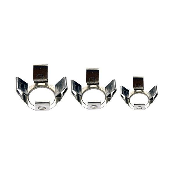 自動車パーツ 海外社外品 修理部品 800-093 Dorman 800-093 Fuel Line Retaining Clip - 1 Each - 5/16 In, 3/8 In. and 1/2 In., Silver海外限定品を迅...