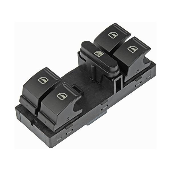 自動車パーツ 海外社外品 修理部品 901-503 Dorman 901-503 Master Window Switch - 5 Button Front Left Compatible with Select Seat / Volksw...