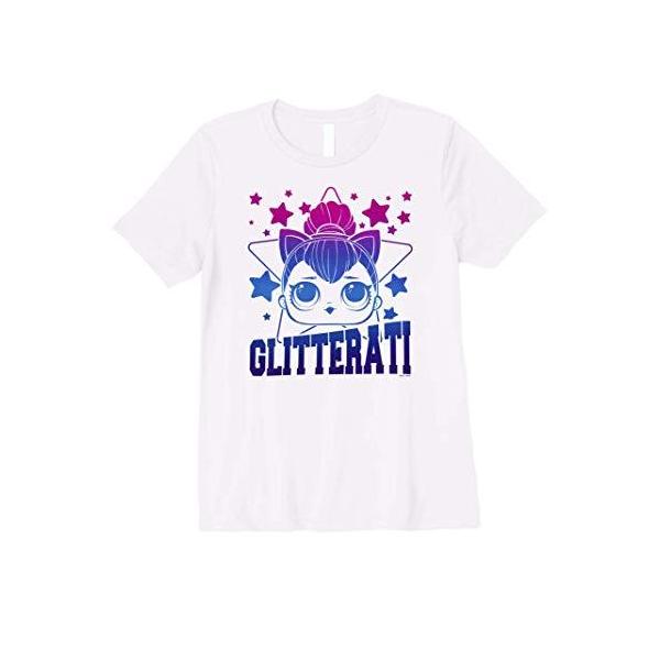 エルオーエルサプライズ キティクイーン Glitterati 半袖Tシャツ レディース【Sサイズ】 ホワイト ファッション トップス アメリカTシャツ キャラクター ファッション トップス 海外モデル EVXZKHN21CD LOL Sur...