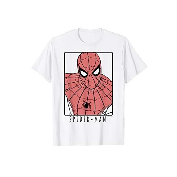 Tシャツ キャラクター ファッション トップス 海外モデル PC4KG20J5J1 Marvel Spider-Man Far From Home Ornate Simple Poster T-Shirt海外限定品を迅速輸入！5〜15営業日...