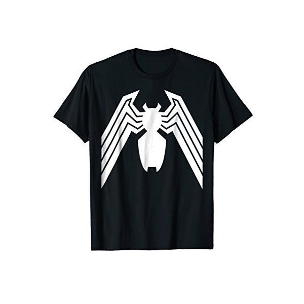 Tシャツ キャラクター ファッション トップス 海外モデル 0R3GQWRHMWN Marvel Comics Retro Classic Venom Classic Symbiote Logo T-Shirt海外限定品を迅速輸入！5〜15...