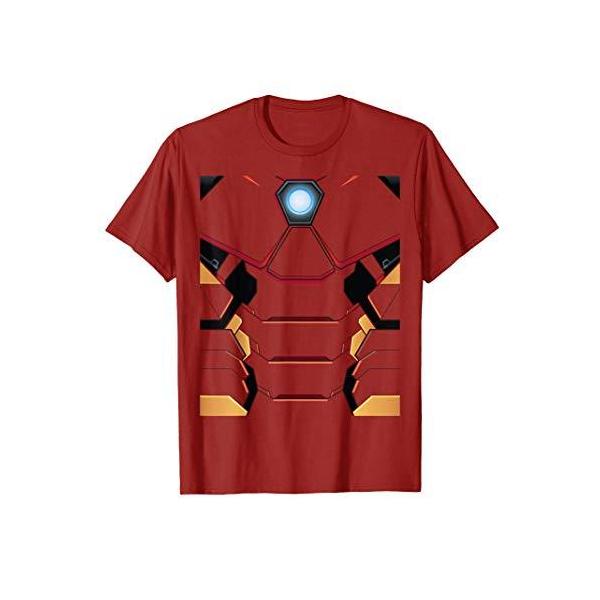 マーベル Marvel アイアンマン 半袖Tシャツ レディース【Sサイズ】 レッド ファッション トップス アメリカTシャツ キャラクター ファッション トップス 海外モデル R99BVV7X71S Marvel Iron Man Tony...