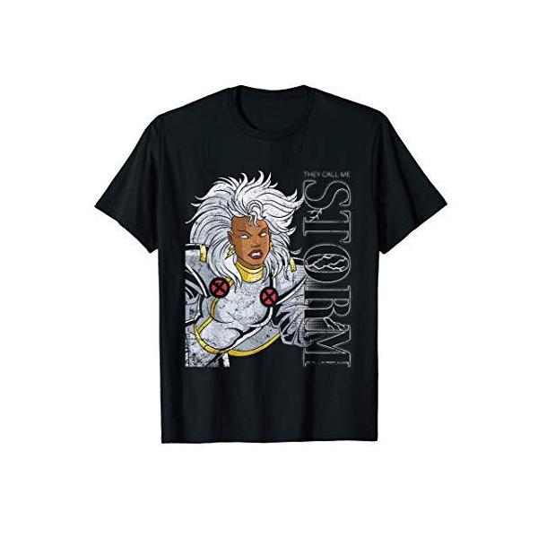 Tシャツ キャラクター ファッション トップス 海外モデル YV6P31V5W2R Marvel X-Men They Call Me Storm 90s Retro T-Shirt海外限定品を迅速輸入！5〜15営業日にて発送します。商品名...