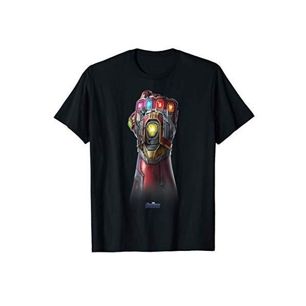 Tシャツ キャラクター ファッション トップス 海外モデル GV5MF5CM5M9 Marvel Avengers Endgame Infinity Stone Gauntlet Color Logo T-Shirt海外限定品を迅速輸入！5...