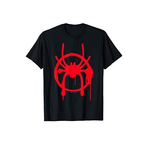 マーベル Marvel スパイダーマン シンボル 半袖Tシャツ レディース【Sサイズ】ブラック ファッション トップス アメリカTシャツ キャラクター ファッション トップス 海外モデル E1PAMCA5VNR Marvel Spider-...
