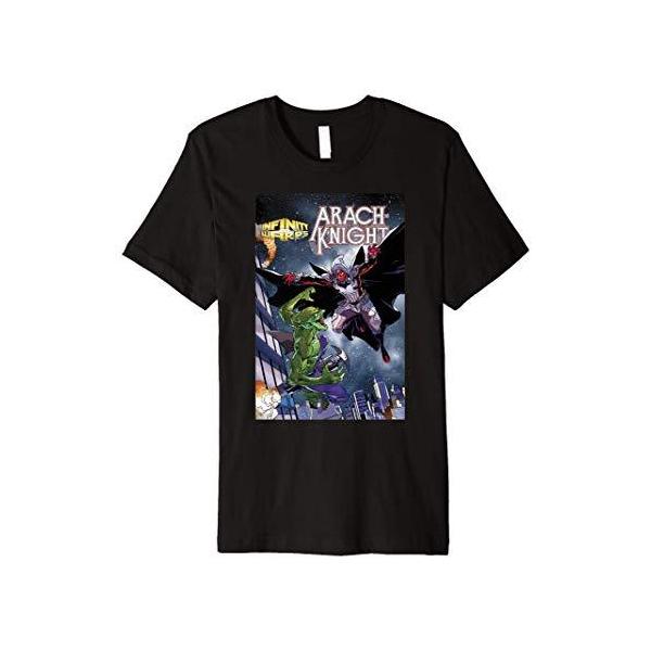 マーベル Marvel アラクナイトとリーンゴブリン 半袖Tシャツ レディース【Sサイズ】 ブラック ファッション トップス アメリカTシャツ キャラクター ファッション トップス 海外モデル P3ST5SF8QR4 Marvel Arac...