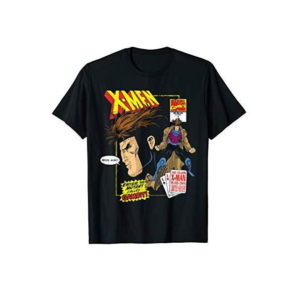 Tシャツ キャラクター ファッション トップス 海外モデル GDGAA7PG2BX Marvel X-Men Cajun Gambit Remy LeBeau Mon Ami Comic T-Shirt T-Shirt海外限定品を迅速輸入！...