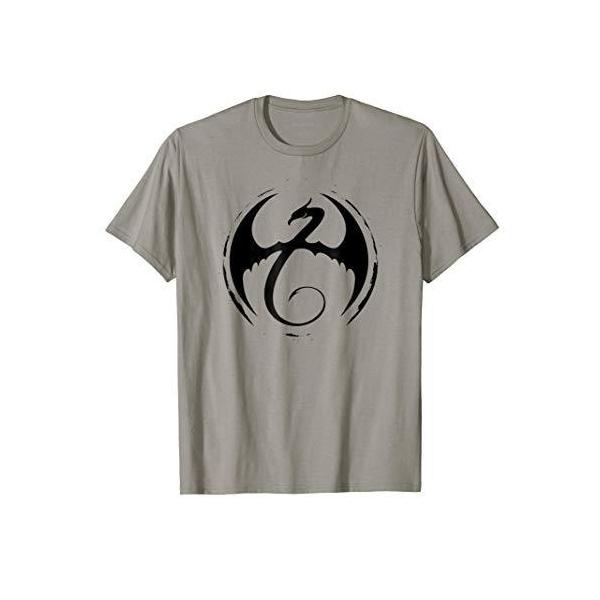 マーベル Marvel ドラゴンのロゴ 半袖Tシャツ メンズ 【Sサイズ】 スレート ファッション トップス アメリカTシャツ キャラクター ファッション トップス 海外モデル 8WM78MP37P9 Marvel Comics Retro...