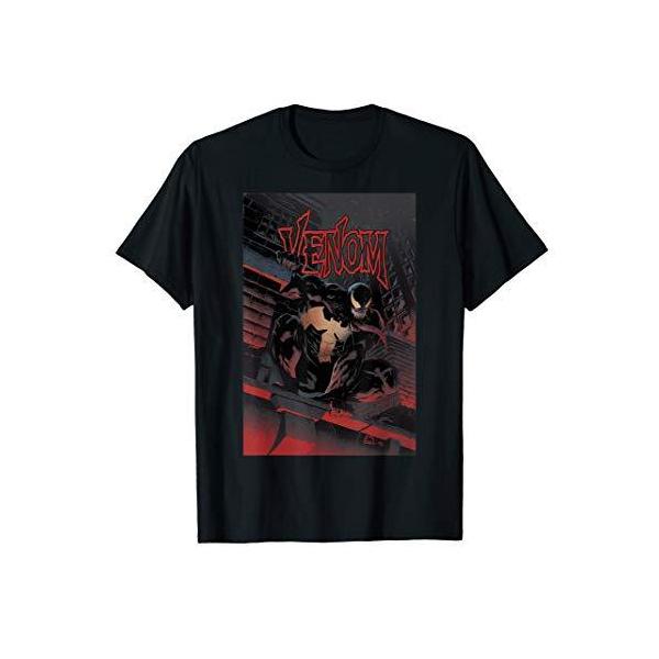 マーベル Marvel コミクソロジー ヴェノム 半袖Tシャツ レディース 【Sサイズ】 ブラック ファッション トップス アメリカTシャツ キャラクター ファッション トップス 海外モデル MWW875T57WB Marvel Comix...