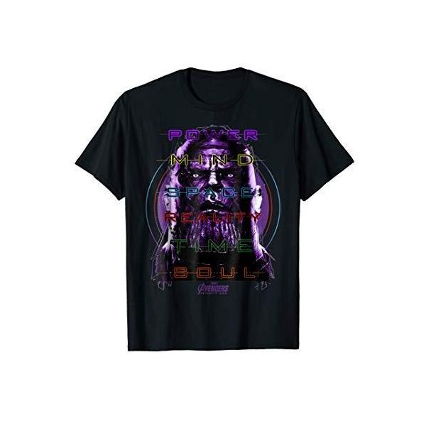 Tシャツ キャラクター ファッション トップス 海外モデル TCT7K9R2SCT Marvel Infinity War Thanos 6 Infinity Stone Manifest T-Shirt T-Shirt海外限定品を迅速輸入...