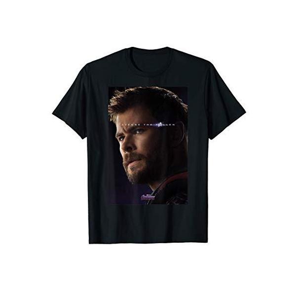 Tシャツ キャラクター ファッション トップス 海外モデル P448E62JEKK Marvel Avengers Endgame Thor What Ever It Takes Poster T-Shirt海外限定品を迅速輸入！5〜15営...