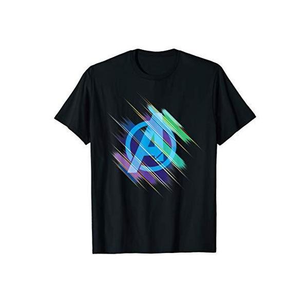 Tシャツ キャラクター ファッション トップス 海外モデル Y1KCY08ND0H Marvel Avengers: Endgame Logo Blurred Ink T-Shirt T-Shirt海外限定品を迅速輸入！5〜15営業日にて発...