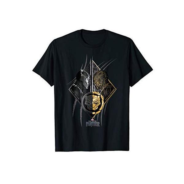 Tシャツ キャラクター ファッション トップス 海外モデル AK7CJ23A8WQ Marvel Black Panther Movie Jaguar Split Clawed T-Shirt T-Shirt海外限定品を迅速輸入！5〜15営...