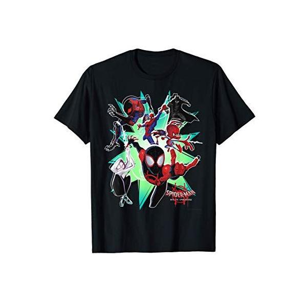 マーベル Marvel スパイダーマン 半袖Tシャツ キッズ6-6x【日本サイズ110-120相当】 ブラック ファッション トップス アメリカTシャツ キャラクター ファッション トップス 海外モデル G5PCZ2PRJ16 Marvel...