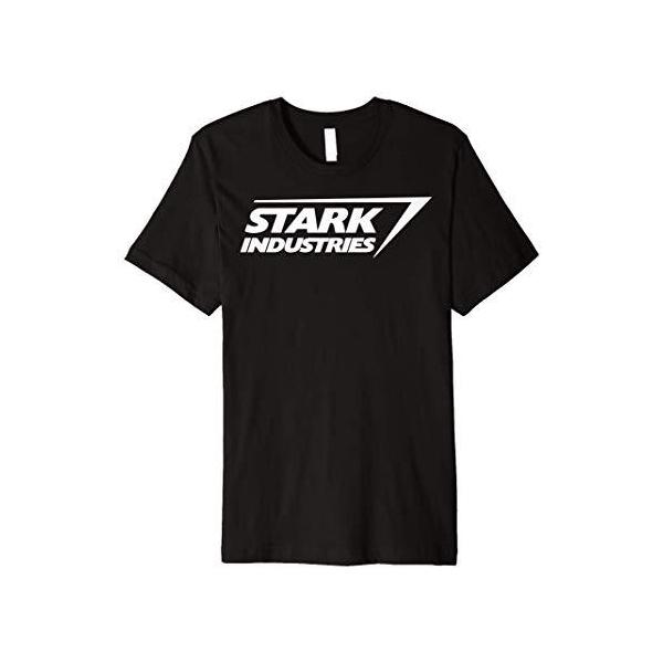 マーベル Marvel アイアンマン スターク・インダストリーズ ロゴ 半袖Tシャツ メンズ 【Sサイズ】 ブラック ファッション トップス アメリカTシャツ キャラクター ファッション トップス 海外モデル EDAHJG37SE1 Mar...
