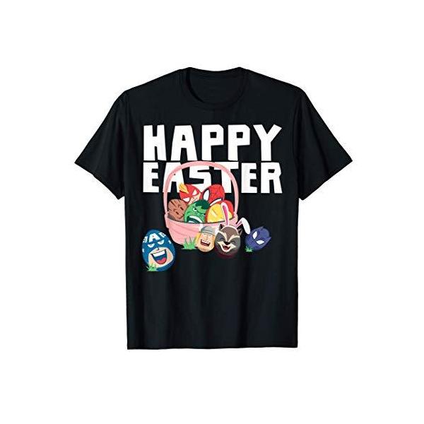 マーベル Maevel アベンジャーズ イースターエッグ 半袖Tシャツ キッズ6-6x 【日本サイズ110-120相当】 ブラック ファッション トップス アメリカTシャツ キャラクター ファッション トップス 海外モデル 8QE45PZ3...