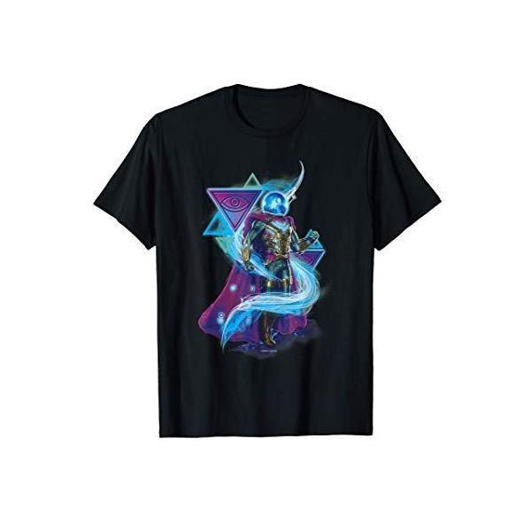 Tシャツ キャラクター ファッション トップス 海外モデル R8MXX50XJXG Marvel Spider-Man Far From Home Mysterio Abstract Symbols T-Shirt海外限定品を迅速輸入！5〜...