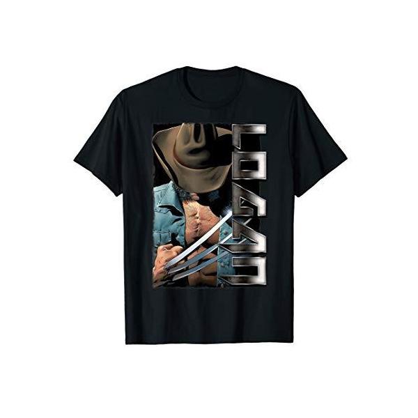 Tシャツ キャラクター ファッション トップス 海外モデル 60DQVWM9KHS Marvel X-Men Wolverine Old Man Logan Profile Graphic T-Shirt T-Shirt海外限定品を迅速輸入...