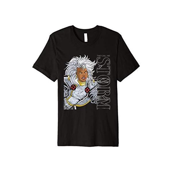 Tシャツ キャラクター ファッション トップス 海外モデル 4XB3M4JBZB8 Marvel X-Men They Call Me Storm 90s Retro Premium T-Shirt海外限定品を迅速輸入！5〜15営業日にて発...