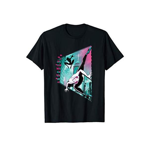 Tシャツ キャラクター ファッション トップス 海外モデル E8BANF36M3P Marvel Spider-Man Into the Spider-Verse Ghost-Spider T-Shirt海外限定品を迅速輸入！5〜15営業日...