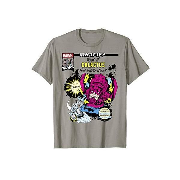 Tシャツ キャラクター ファッション トップス 海外モデル 05KYXBWEW18 Marvel What If Galactus Had Indigestion Comic Cover T-Shirt海外限定品を迅速輸入！5〜15営業日に...