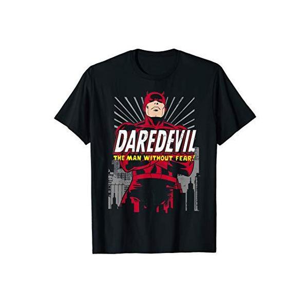 マーベル Marvel デアデビル 怖いもの知らず 半袖Tシャツ レディース 【Sサイズ】 ブラック ファッション トップス アメリカTシャツ キャラクター ファッション トップス 海外モデル GNHE7A23NGP Marvel Dare...