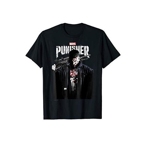 Tシャツ キャラクター ファッション トップス 海外モデル GPK12S5CF9N Marvel The Punisher Contrasting Graphic Portrait T-Shirt T-Shirt海外限定品を迅速輸入！5〜1...