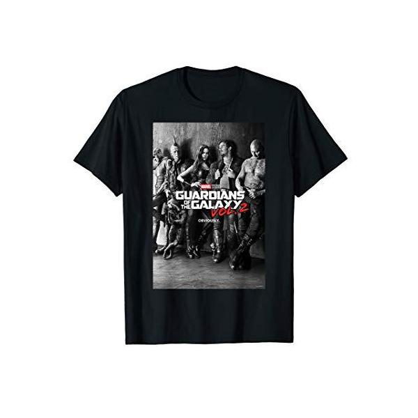 Tシャツ キャラクター ファッション トップス 海外モデル CJZKVPP62X6 Marvel Guardians Of The Galaxy Vol. 2 Group Shot Poster T-Shirt海外限定品を迅速輸入！5〜15...