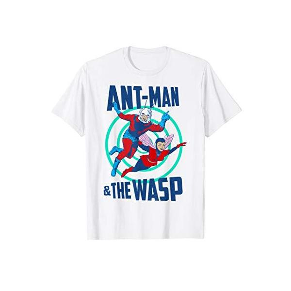 Tシャツ キャラクター ファッション トップス 海外モデル JKVRBV5AD1G Marvel Ant-Man And The Wasp Classic Portrait T-Shirt海外限定品を迅速輸入！5〜15営業日にて発送します。...