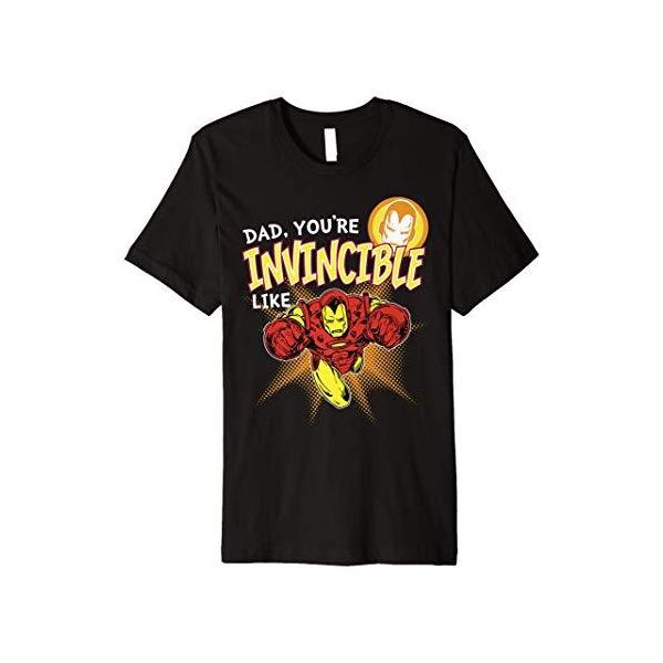 Tシャツ キャラクター ファッション トップス 海外モデル 4Z1N626Z7V8 Marvel Iron Man Invincible Dad Father's Day Premium T-Shirt海外限定品を迅速輸入！5〜15営業日に...