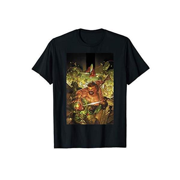 Tシャツ キャラクター ファッション トップス 海外モデル MKQC51FS34W Marvel Comixology Hercules And Vision Comic Book Cover T-Shirt海外限定品を迅速輸入！5〜15営...