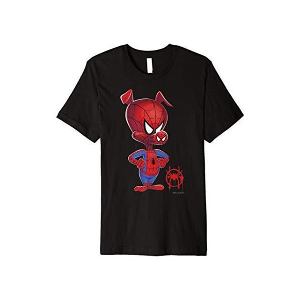 Tシャツ キャラクター ファッション トップス 海外モデル MSEHHHVSNZ0 Marvel Spider-Man Spiderverse Spider-Ham Premium T-Shirt Premium T-Shirt海外限定品を...