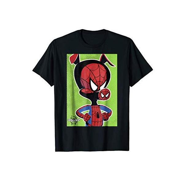 Tシャツ キャラクター ファッション トップス 海外モデル J8G4QT6PV37 Marvel Spider-Ham Spiderverse Pop Art Graphic T-Shirt T-Shirt海外限定品を迅速輸入！5〜15営業...