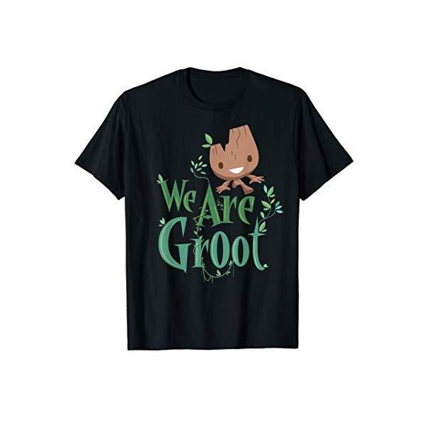 Tシャツ キャラクター ファッション トップス 海外モデル 4XV5CWSYJSK Marvel Earth Day We Are Groot T-Shirt海外限定品を迅速輸入！5〜15営業日にて発送します。商品名（自動翻訳）：マーベル ...