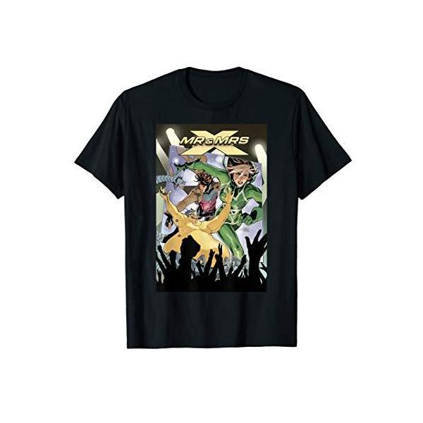 Tシャツ キャラクター ファッション トップス 海外モデル WAKBH7G8J78 Marvel Mr. And Mrs. X Gambit and Rogue Forever Comic Cover T-Shirt海外限定品を迅速輸入！5...
