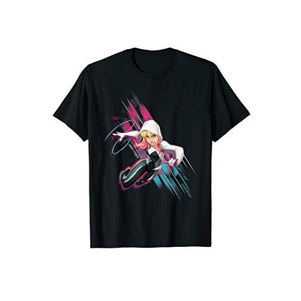 Tシャツ キャラクター ファッション トップス 海外モデル YQPNSC7YXN6 Marvel Rising Secret Warriors Ghost-Spider Action Pose T-Shirt海外限定品を迅速輸入！5〜15営...