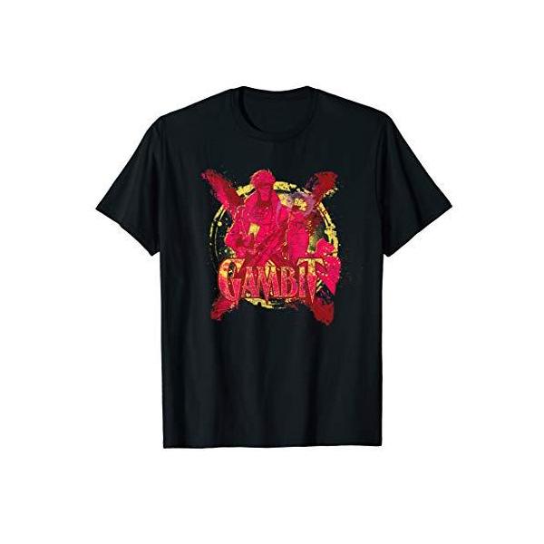 Tシャツ キャラクター ファッション トップス 海外モデル Y07F1VKG3XK Marvel X-Men Gambit Retro 90s T-Shirt海外限定品を迅速輸入！5〜15営業日にて発送します。商品名（自動翻訳）：マーベル ...