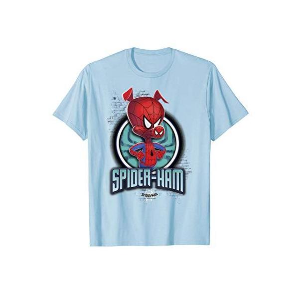 Tシャツ キャラクター ファッション トップス 海外モデル YJ37A5HBYC4 Marvel Spider-Man Spiderverse Spider-Ham Pose T-Shirt海外限定品を迅速輸入！5〜15営業日にて発送します...