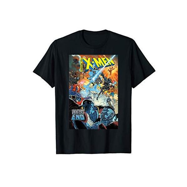 Tシャツ キャラクター ファッション トップス 海外モデル TKE9GW557GA Marvel Comixology The Uncanny X-Men Winter's End Comic Cover T-Shirt海外限定品を迅速輸入...