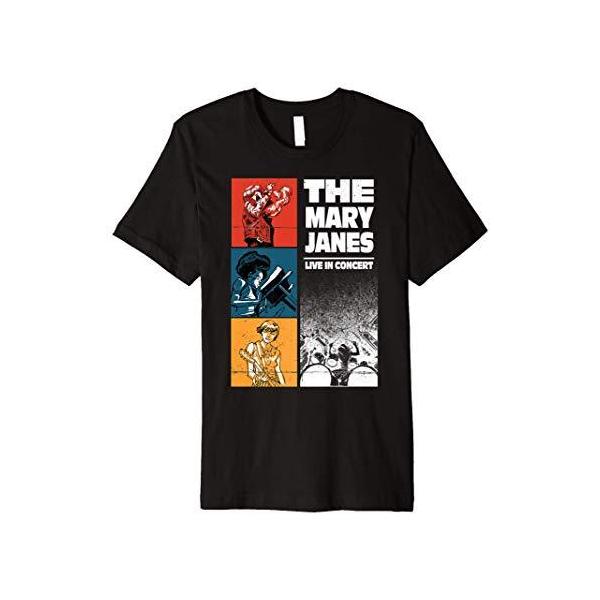 Tシャツ キャラクター ファッション トップス 海外モデル CXR86YEMZNR Marvel Spider-Man The Mary Janes Poster Premium T-Shirt海外限定品を迅速輸入！5〜15営業日にて発送し...