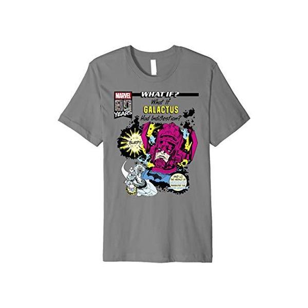 Tシャツ キャラクター ファッション トップス 海外モデル PWRSJNZ5EY2 Marvel What If Galactus Had Indigestion Comic Cover Premium T-Shirt海外限定品を迅速輸入！...