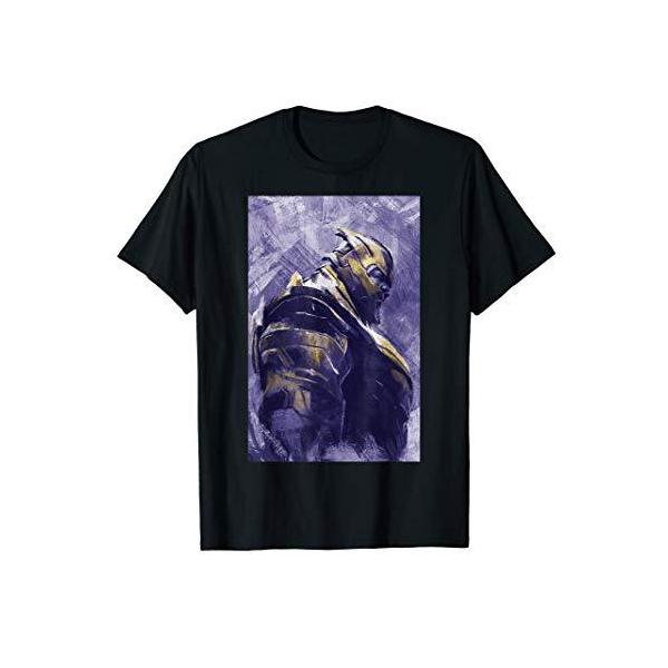 Tシャツ キャラクター ファッション トップス 海外モデル RHT1D252744 Marvel Avengers Endgame Thanos Painting Graphic T-Shirt T-Shirt海外限定品を迅速輸入！5〜15...