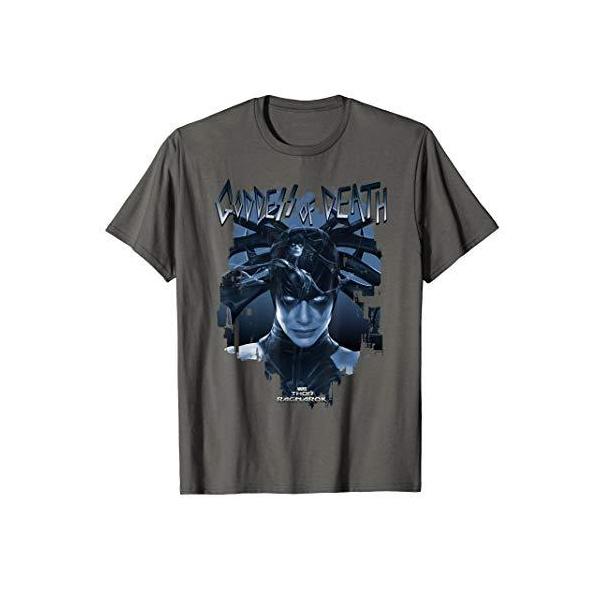 Tシャツ キャラクター ファッション トップス 海外モデル 0CS178PGZ42 Marvel Thor Ragnarok Hela Goddess of Death Graphic T-Shirt T-Shirt海外限定品を迅速輸入！5...