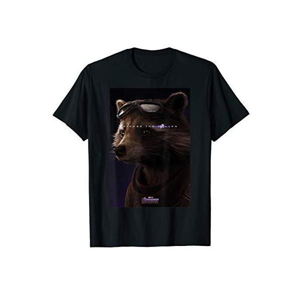 Tシャツ キャラクター ファッション トップス 海外モデル 6SX9R91XP2F Marvel Avengers Endgame Rocket What Ever It Takes Poster T-Shirt海外限定品を迅速輸入！5〜1...