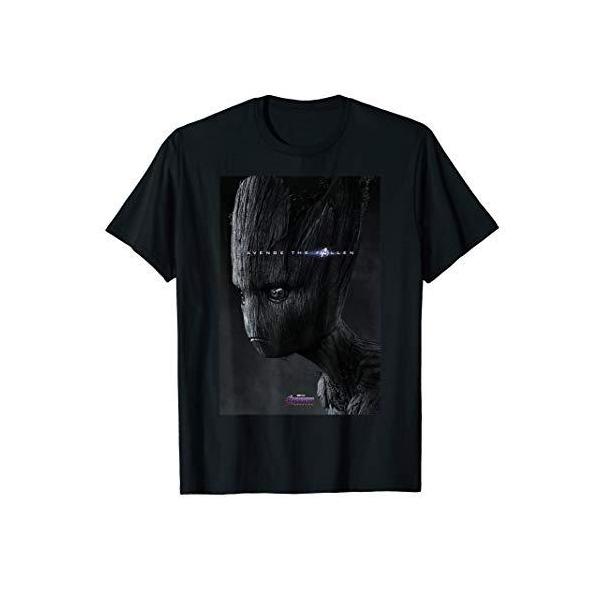 Tシャツ キャラクター ファッション トップス 海外モデル 2G7T2A19EBZ Marvel Avengers Endgame Groot What Ever It Takes Poster T-Shirt海外限定品を迅速輸入！5〜15...
